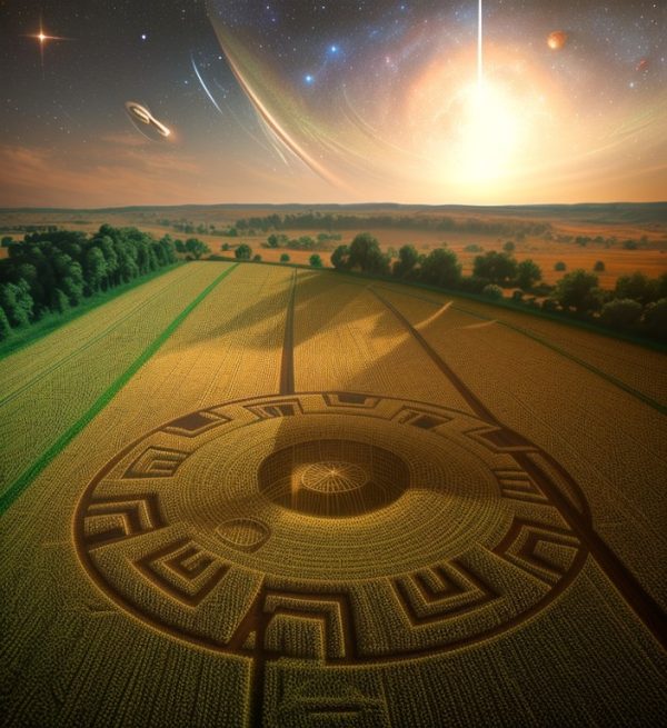 AI Generated Image & Video From Crop Circle Patterns - The Crop Signals ...